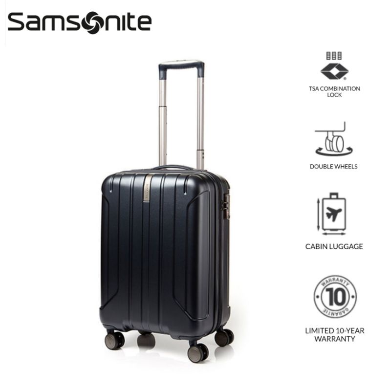 Jual KOPER SAMSONITE NIAR HARDCASE EXPANDALE SIZE CABIN SMALL 55CM/20 ...