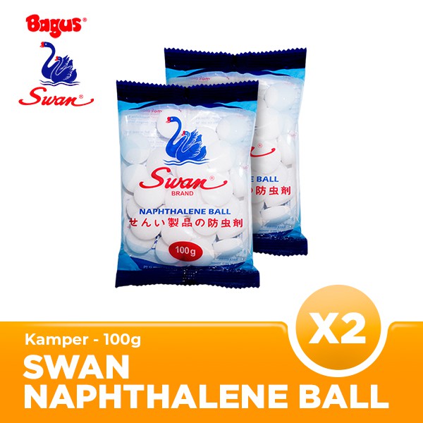 Jual [Twin Pack] Kamper Swan Naphthalene Ball 100 gr Indonesia|Shopee ...