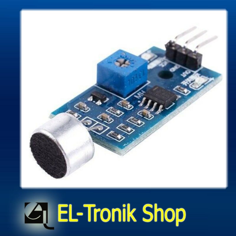 Jual Modul Sensor Microphone / Sound Detector / MIC Condensor (Tegal ...
