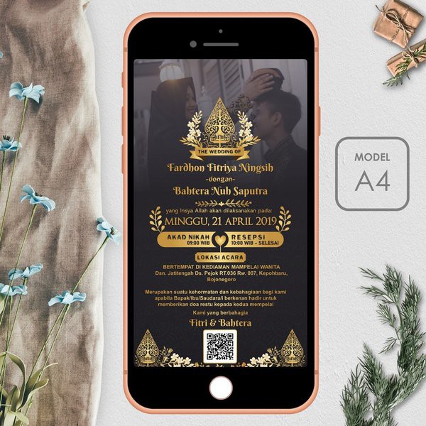 Jual Terlaris undangan digital pernikahan undangan digital static ...