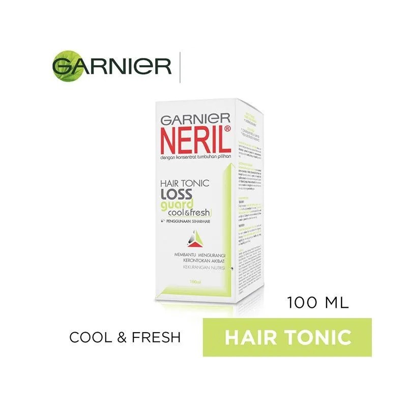 Jual GARNIER NERIL HAIR TONIC LOSS GUARD COOL&FRESH 100ML | Shopee ...