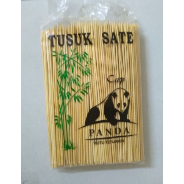 Jual Tusuk Sate Bambu cap panda | Shopee Indonesia