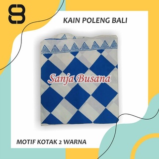 Jual Kain poleng Bali// jarik poleng Bali motif catur kotak-kotak khas ...