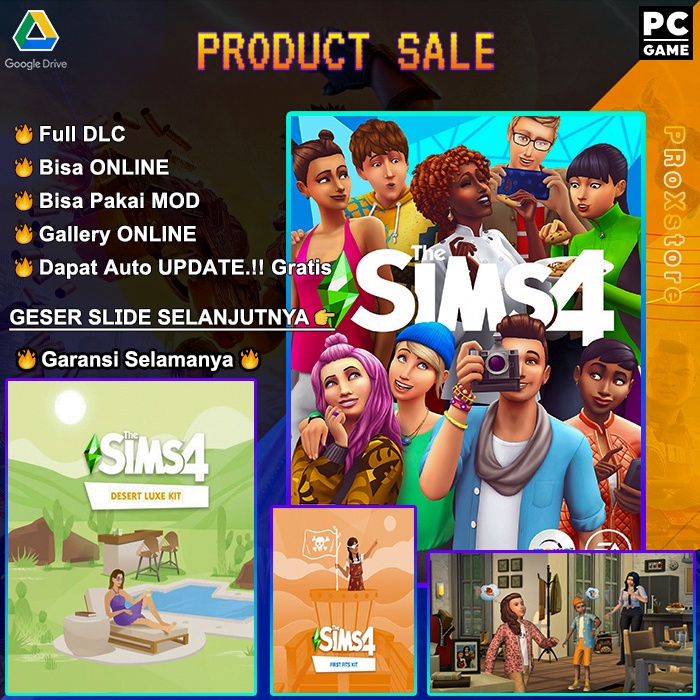Jual The Sims 4 Terbaru FULL DLC dan Gratiss UPDATE | Shopee Indonesia