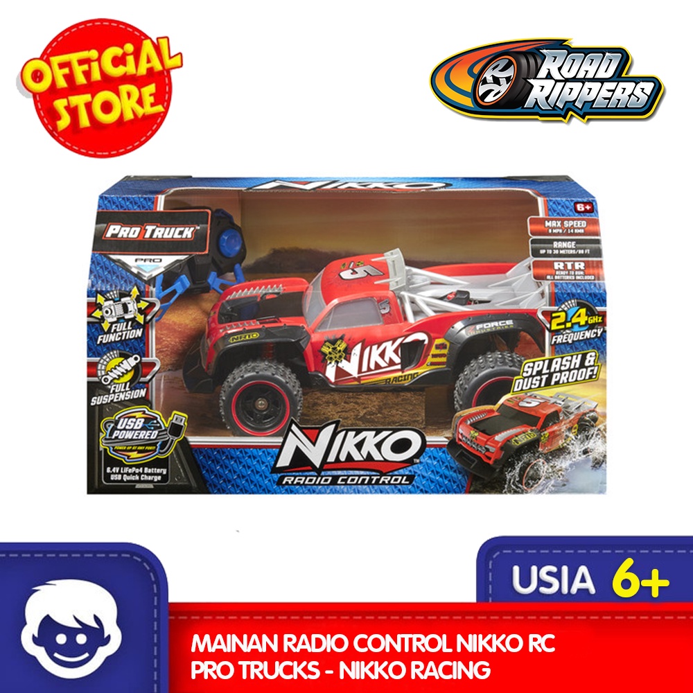 Jual Mainan Radio Control Nikko RC Pro Trucks - Nikko Racing | Shopee ...