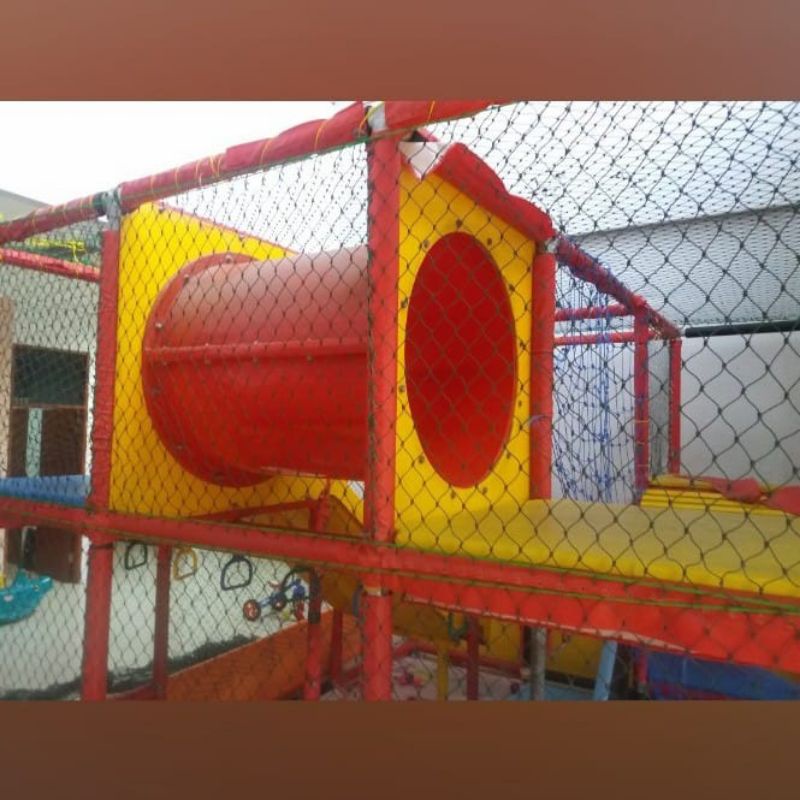 Jual jaring mandi bola anak Playground - ukuran tali tambang 2 Mili ...