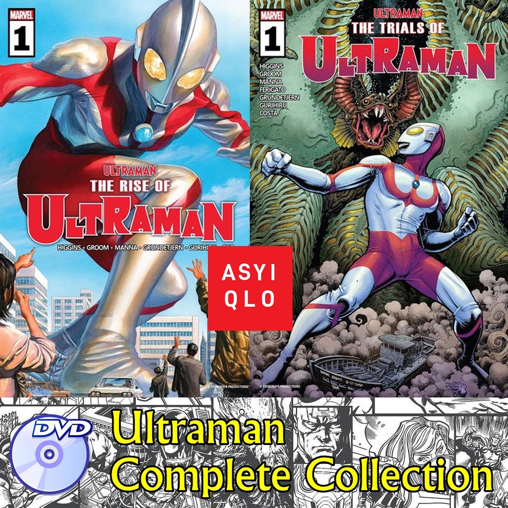 Jual Komik Digital Ultraman - The Rise & The Trials Complete Collection ...