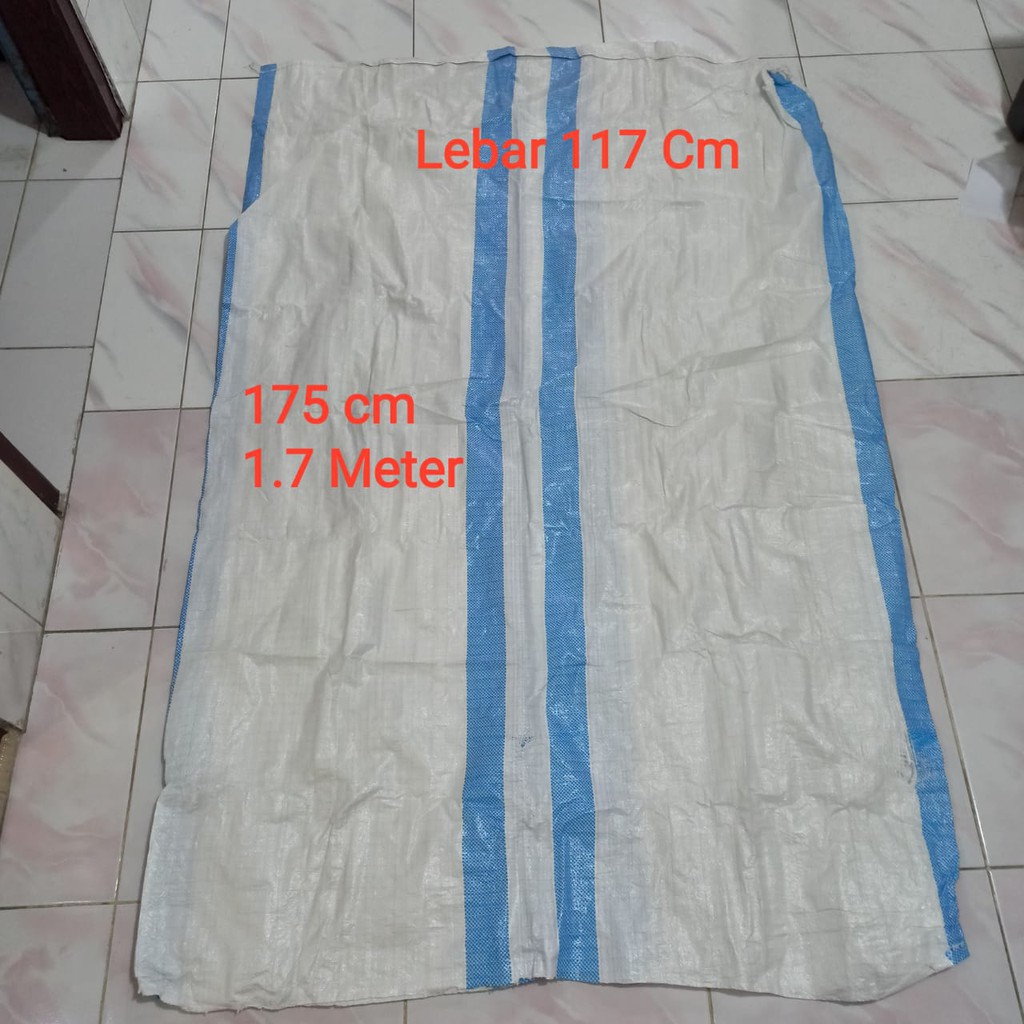 Jual KARUNG PLASTIK BESAR JUMBO 175 X 117 CM Indonesia|Shopee Indonesia