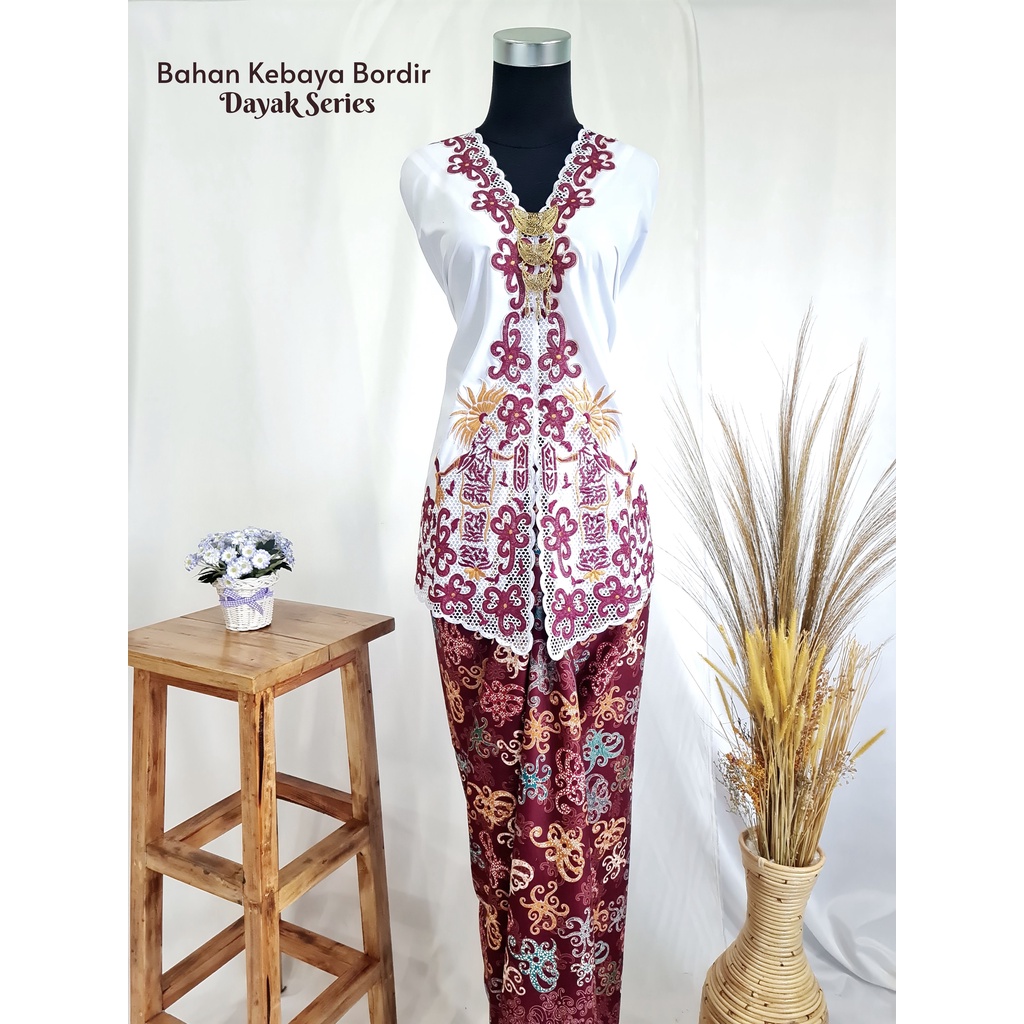 Jual Pusat Bordir Tasikmalaya - kebaya terbaru Handmade bahan Setelan ...