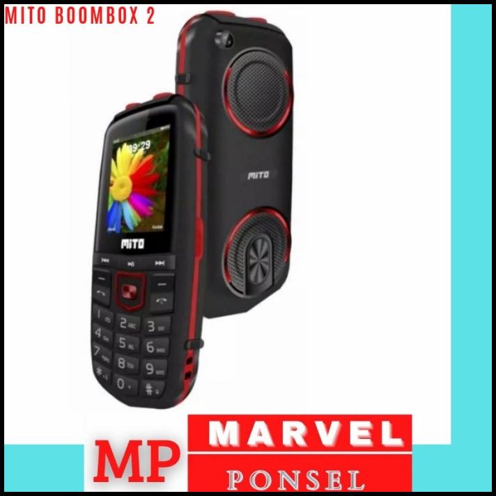 Jual Hp Handphone Mito Boombox 2 Original 3 Sim Baterai Awet Speaker Besar | Shopee Indonesia