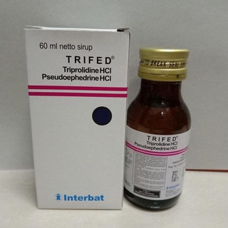 Jual TRIFED Sirup 60Ml / Obat Pilek Dewasa (1 Botol) Indonesia|Shopee ...