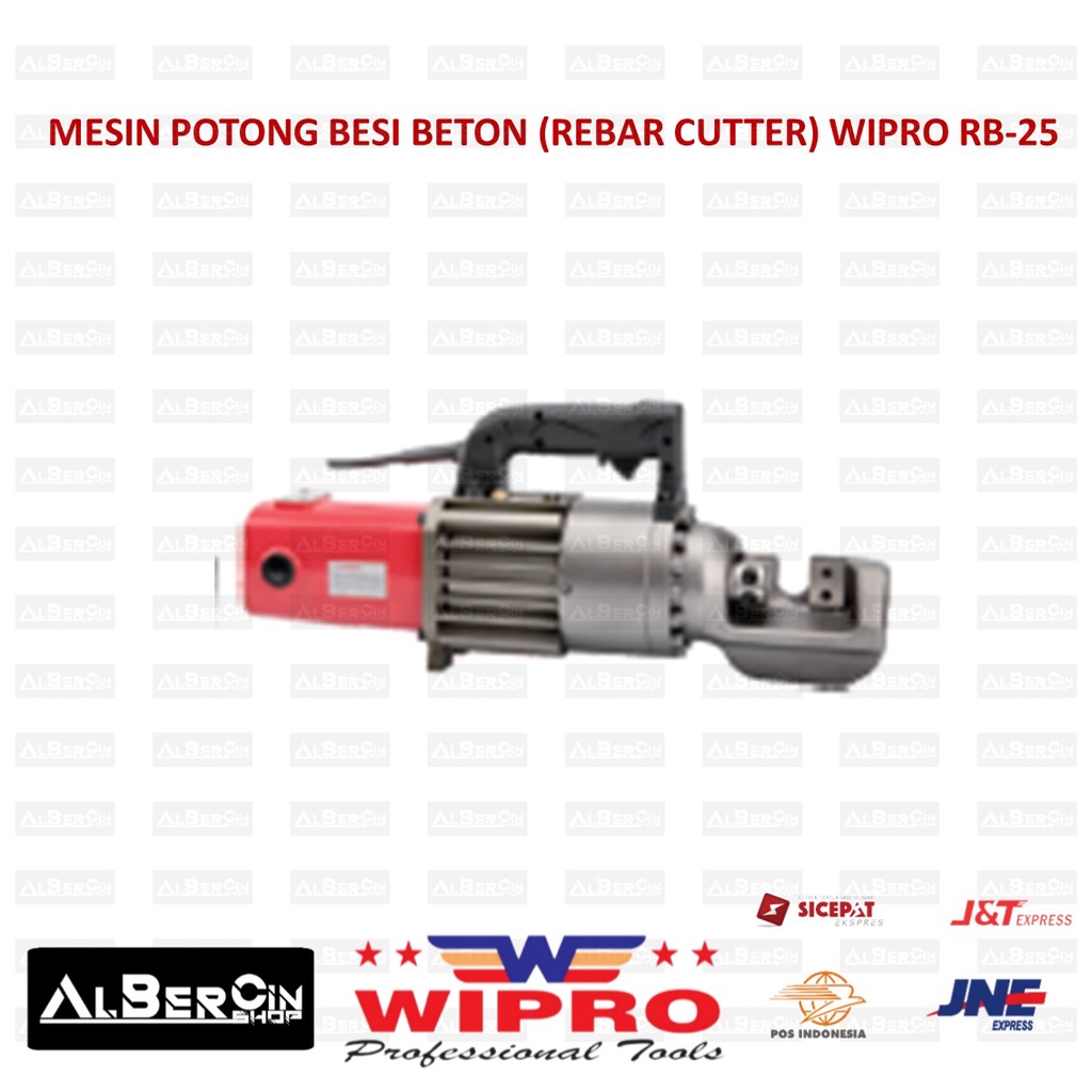 Jual Mesin Pemotong Potong Besi Beton Rebar Cutter 25mm 25 mm Wipro RB ...