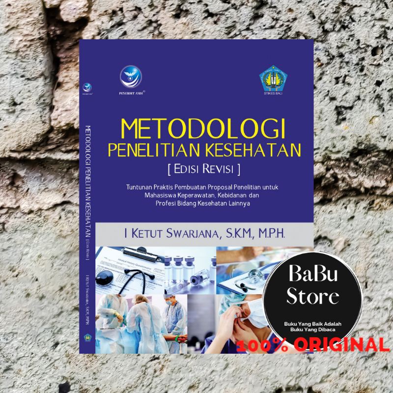 Jual Buku METODOLOGI PENELITIAN KESEHATAN - I Ketut Swarjana - ANDI ORIGINAL | Shopee Indonesia
