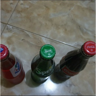 Jual Botol Minuman Coca cola, Sprite, Fanta kaca beling jadul | Shopee ...