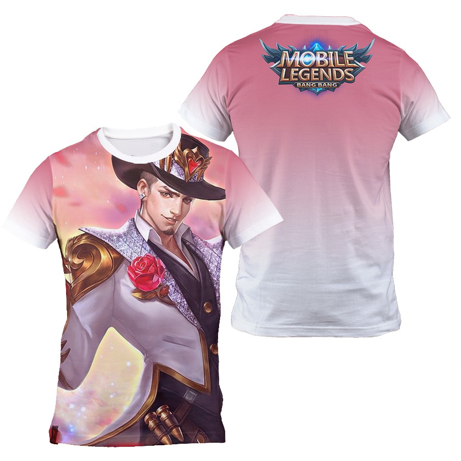 Jual KAOS BAJU GAME MLBB CLINT fk0049 FULLPRINT OTONT | Shopee Indonesia