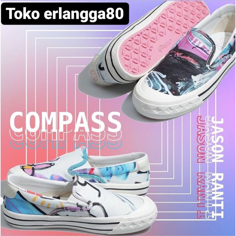 Jual Compass Retrograde Slip On Jason Ranti 100% Original | Shopee ...