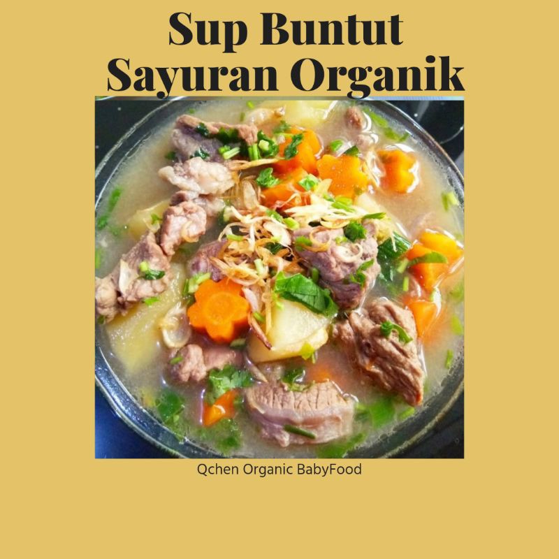Jual Menu Anak SUP BUNTUT SPESIAL (TANPA TULANG DIBENTUK BOLA) dengan ...