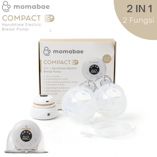 Jual MOMABAE – COMPACT S+ – 2 IN 1 Handsfree Breast Pump / Pompa ASI ...