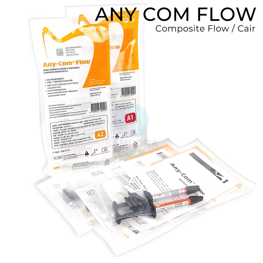 Jual Composite ANY FLOW Bahan Tambal Gigi Anycom Flow | Shopee Indonesia