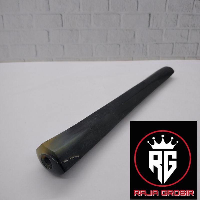 Jual pipa once tanduk kerbau hitam model segi enam KS 109 | Shopee Indonesia