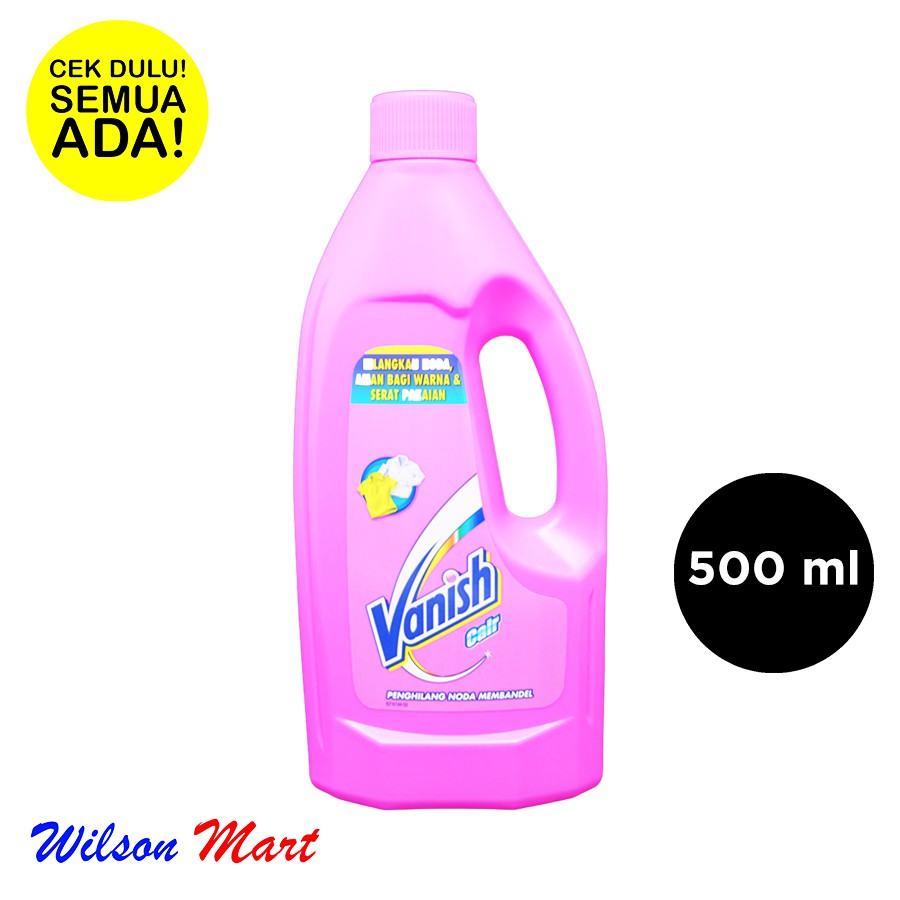 VANISH CAIR PENGHILANG NODA MEMBANDEL 500 ML BOTOL | Shopee Indonesia