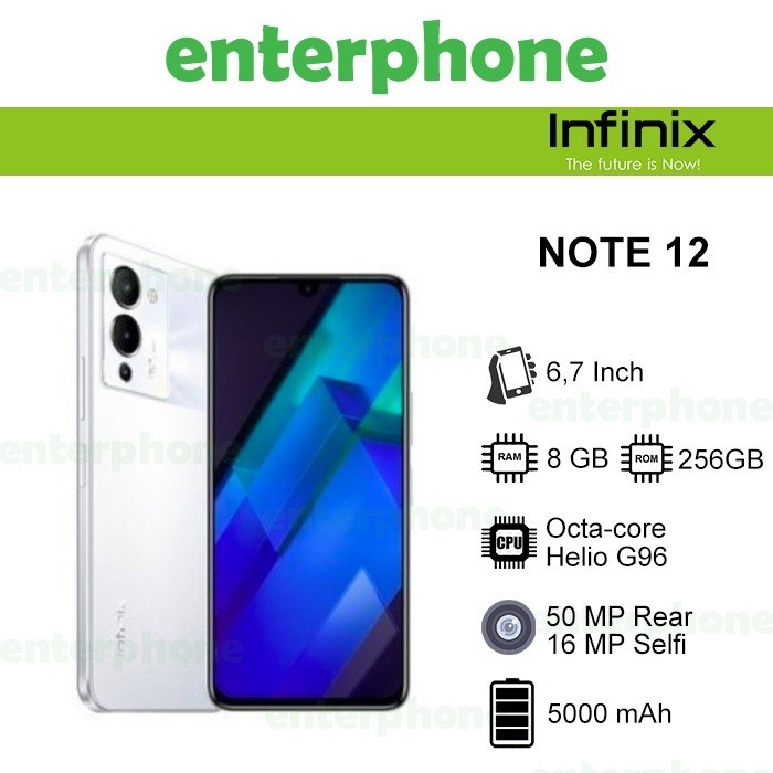 Jual INFINIX NOTE 12 8/256 RAM 8GB INTERNAL 256GB GARANSI RESMI ...