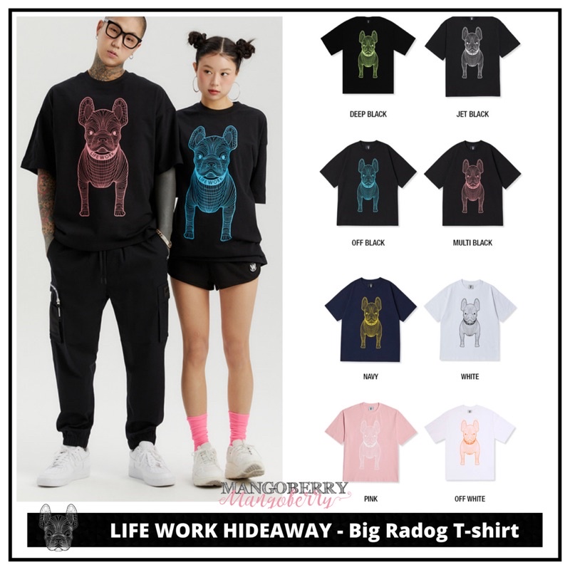 Jual LIFEWORK - Big Radog T-shirt (100% original) | Shopee Indonesia