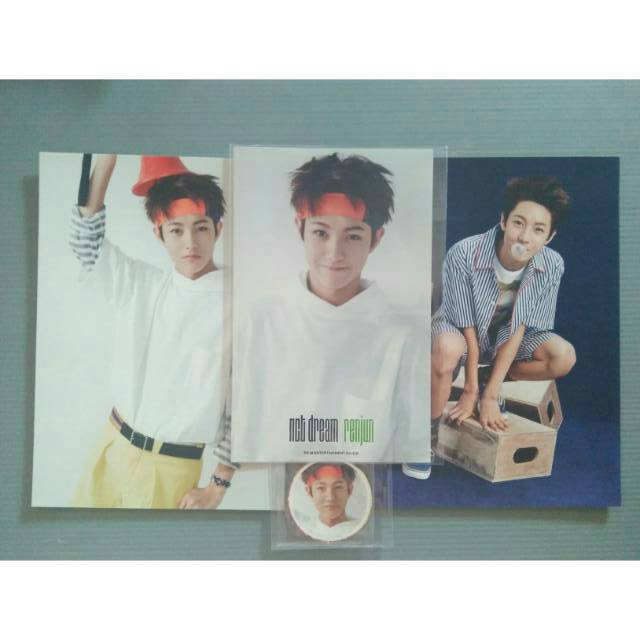 Jual NCT DREAM RENJUN CHEWING GUM ERA POSTCARD PHOTOSET STICKER ...