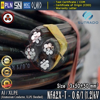 Jual Kabel NFA2X-T 3x50 mm2 + 50 mm2 SUTRADO /Twisted Cable/Kabel Udara ...