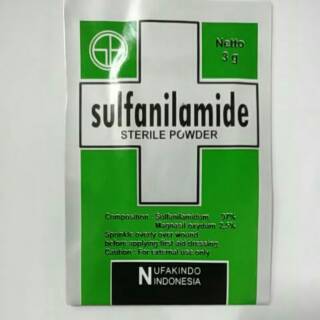 Jual Obat Koreng/Obat Luka Sulfanilamide Sterile Powder Indonesia ...