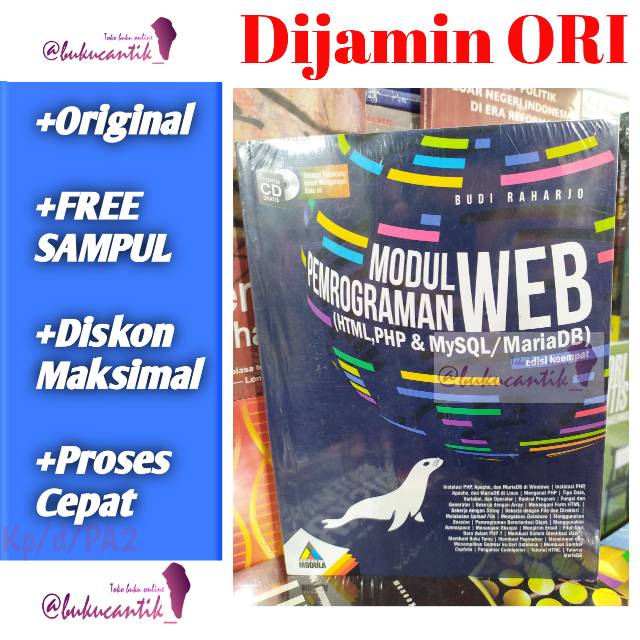Jual Modul Pemrograman Web Budi Raharjo Edisi Keempat | Shopee Indonesia