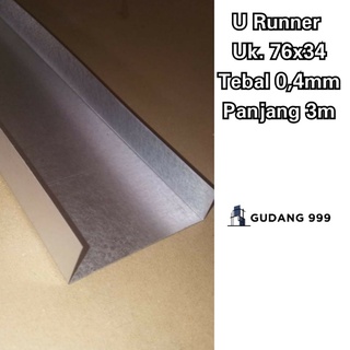 Jual U RUNNER 76 / RANGKA PARTISI / RANGKA GYPSUM / RANGKA GALVALUM 0 ...