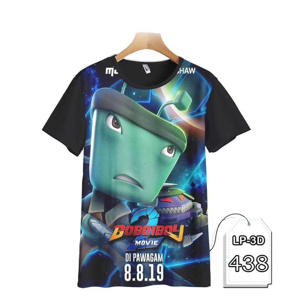 Jual Baju Anak Boboiboy Adudu Probe Baju Kartun TV Serial Anak 3D Kaos ...