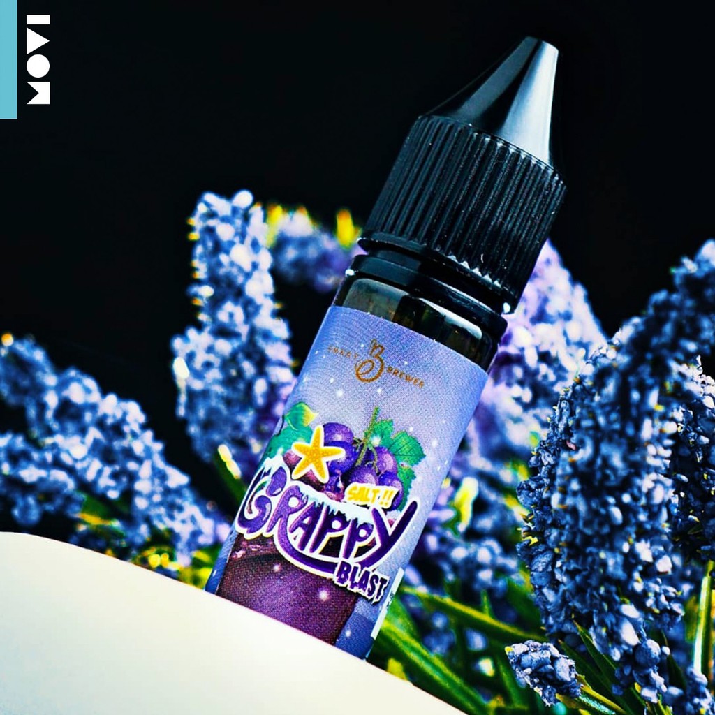 Jual GRAPPY BLAST SALT NIC LIQUID POD VAPE VAPOR BY EMKAY BREWER ...
