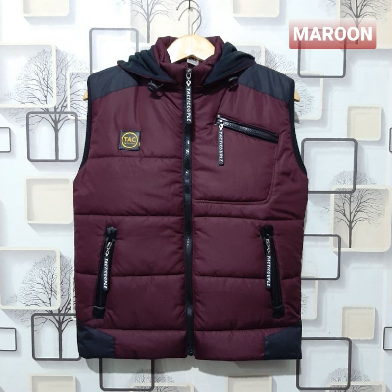 Jual Rompi Maroon Rompi Premium Rompi Gunung Rompi Vest Rompi outdoor ...