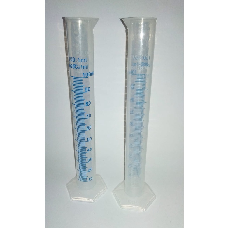 Jual gelas ukur plastik SILINDER 100ML | Shopee Indonesia