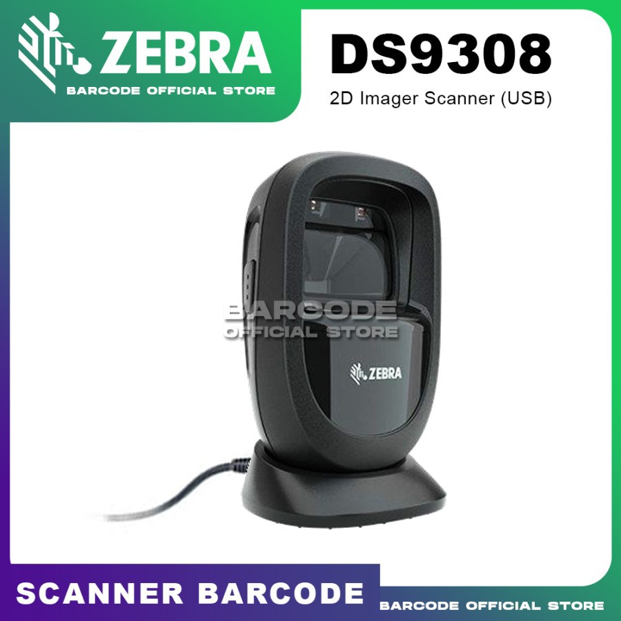 Jual SCANNER BARCODE ZEBRA DS9308 Scan Layar HP DS-9308 USB ( 2 Dimensi ...