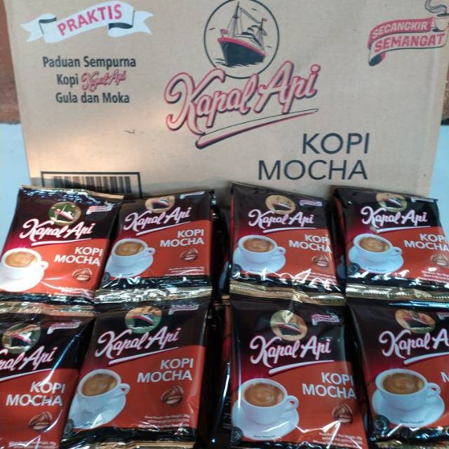 Jual KOPI KAPAL API MOCHA (10 SACHET ) | Shopee Indonesia