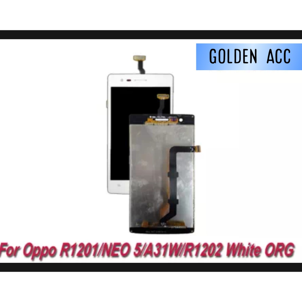 Jual LCD OPPO R1201/ R1202 / NEO 5 / A31W FULLSET Touchscreen Kualitas ...