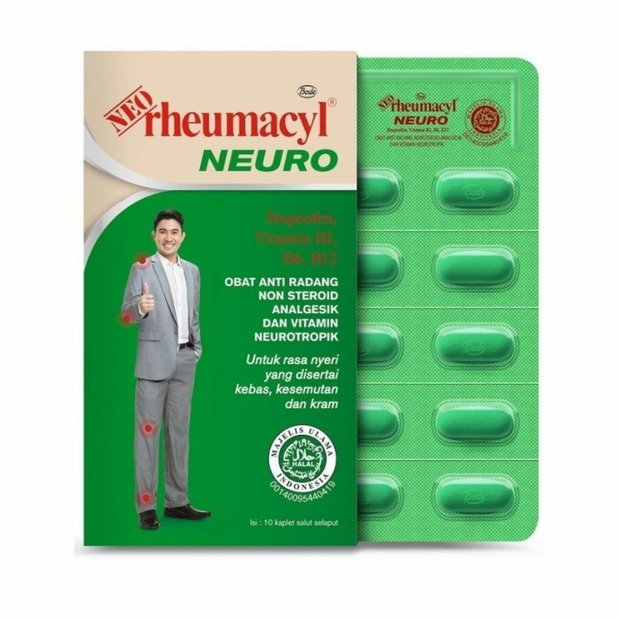 Jual Neo Rheumacyl Neuro Obat Nyeri Disertai Kebas, Kesemutan Dan Kram ...