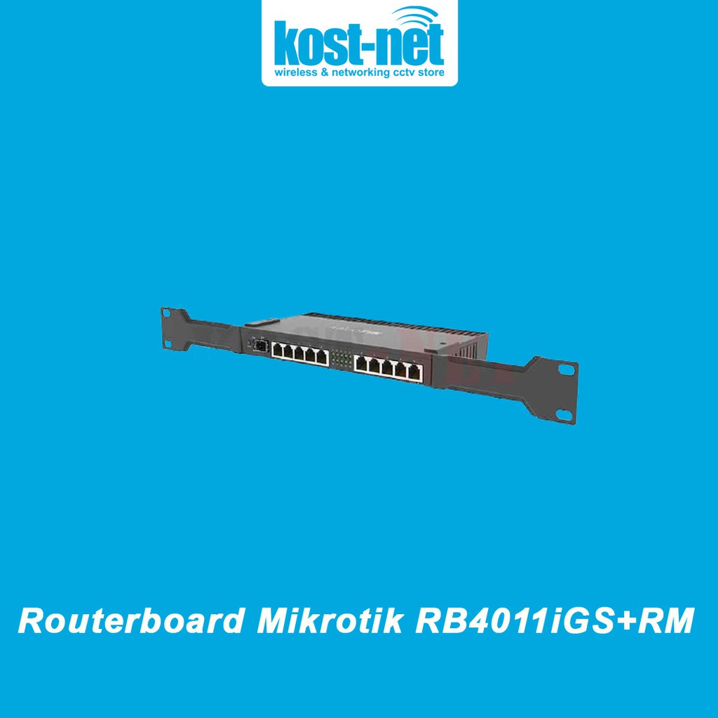 Jual Routerboard Mikrotik RB4011iGS+R | Router RB 4011iGS+RM ...