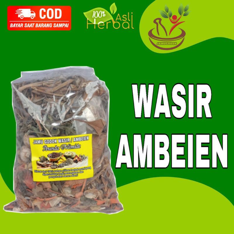 Jual WASIR AMBEIEN JAMU GODOK GODOG HERBAL ALAMI Indonesia|Shopee Indonesia