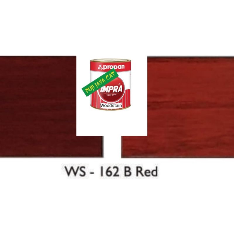 Jual Propan Impra woodstain Ws 162 B Red (muda) | Shopee Indonesia