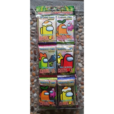 Jual Trading card Among US edisi terbaru/premium isi 72 bungkus ...