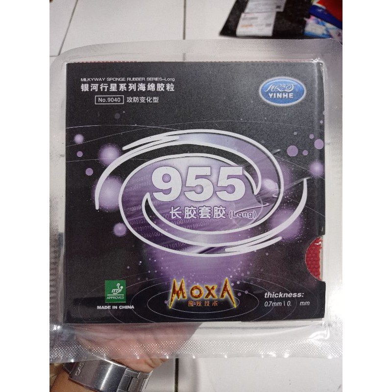 Jual KARET TENIS MEJA YINHE 955 BINTIK PANJANG ORIGINAL | Shopee Indonesia