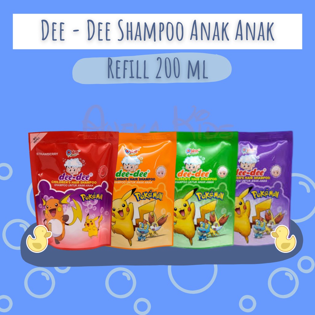 Jual Dee Dee Shampoo Anak 200 ml REFILL | Shopee Indonesia