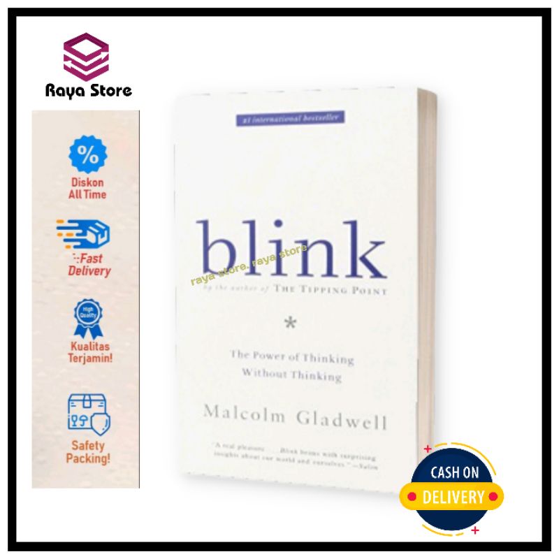 Jual Buku Blink by Malcolm Gladwell (english version) | Shopee Indonesia