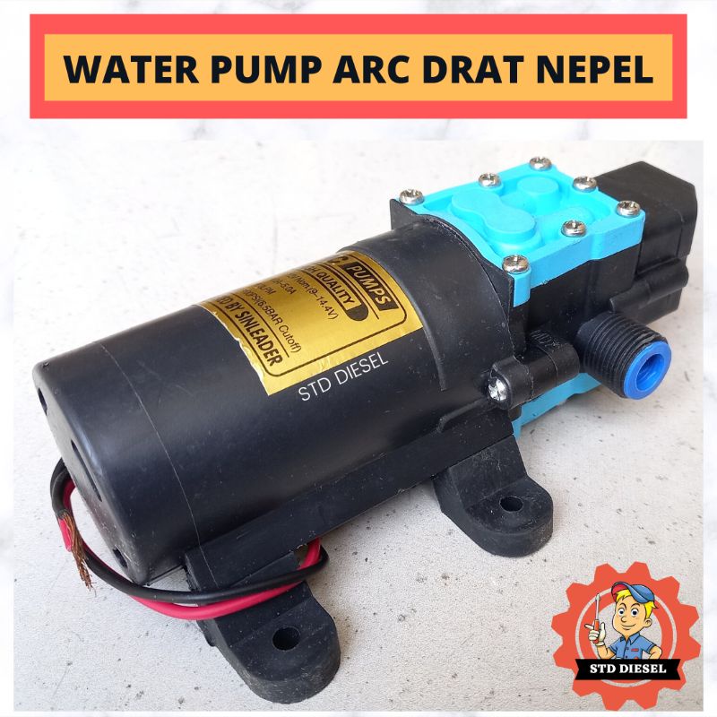 Jual WATER PUMP AKI 12 VOLT POMPA AIR DC UNTUK CUCI MOBIL CUCI MOTOR ...