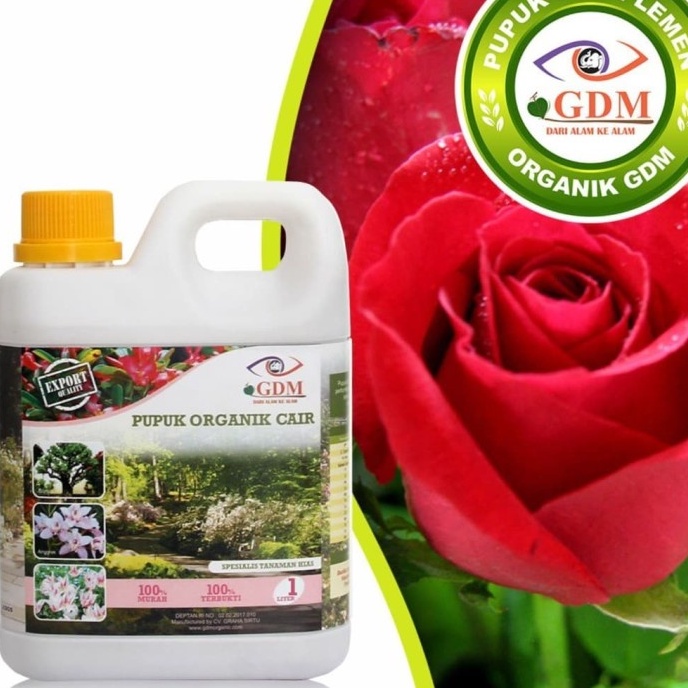 Jual Pupuk Bunga Mawar Organik GDM 1L | Shopee Indonesia