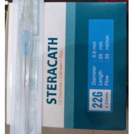 Jual STERACATH 18G X 1,25 / STERACATH 20G X 1,25 / STERACATH 22G X 1 ...